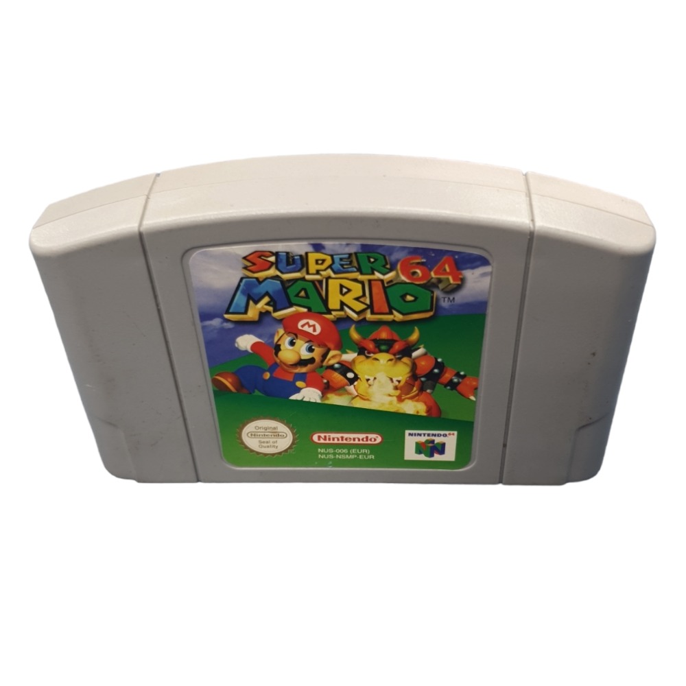 Pre-owned Nintendo 64 game SUPER MARIO 64 N64 CARTRIDGE - Own4Less